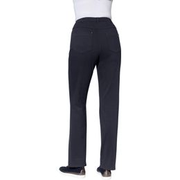 WITT Damen 5-Pocket-Hose mit seitlichem Dehnbund, marine, Gr&ouml;&szlig;e 19