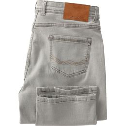 Marco Donati Herren 5-Pocket-Jeans in Baumwoll-Stretch-Qualit&auml;t, light grey-denim, Gr&ouml;&szlig;e 60