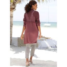 Lascana Damen 7/8-Jeggings, Grau, Gr. 46, 7/8-Hose, Material: Baumwolle