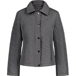 WITT Damen Steppjacke mit Umlegekragen, anthrazit, Gr&ouml;&szlig;e 46