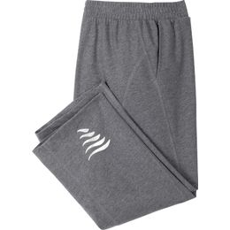WITT Damen Caprihose mit geschwungenen Seitenn&auml;hten, anthrazit-melange, Gr&ouml;&szlig;e 46