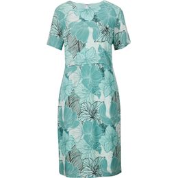 CREATION L PREMIUM Witt Damen Druckkleid in Seiden-Qualit&auml;t, kalkmint-bedruckt, Gr&ouml;&szlig;e 48