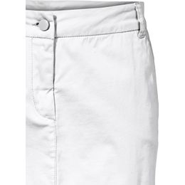 Heine Witt Damen Sommerrock im Chino-Style, wei&szlig;, Gr&ouml;&szlig;e 50