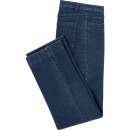 WITT Damen Jeans mit weitem Bein, blue-stone-washed, Gr&ouml;&szlig;e 23