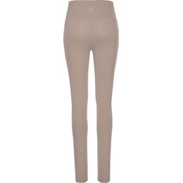 Lascana Damen Leggings, Braun, Gr. 48/50, Leggings, Material: Baumwolle