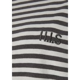 H.I.S. H.I.S Damen Nachthemd, anthrazit, Gr&ouml;&szlig;e 56/58