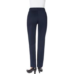 WITT Damen Schlupfhose mit Ziersteinchen, marine, Gr&ouml;&szlig;e 42