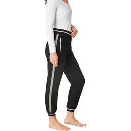 CREATION L PREMIUM Witt Damen Modal-Viskose-Hose, schwarz, Gr&ouml;&szlig;e 36/38