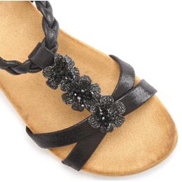 Lascana Damen Sandale, schwarz, Gr&ouml;&szlig;e 40