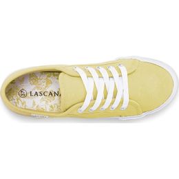 Lascana Damen Sneaker, gelb, Gr&ouml;&szlig;e 38