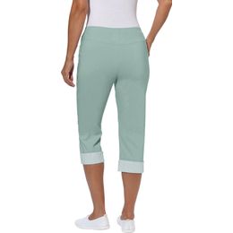 WITT Damen Caprihose in Schlupfform, kalkmint, Gr&ouml;&szlig;e 48
