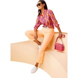 Heine Witt Damen Push-up-Jeans mit Schmuck-Knopf, apricot, Gr&ouml;&szlig;e 42