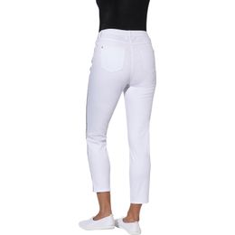 WITT Damen 7/8-Jeans leichte Used-Optik, wei&szlig;, Gr&ouml;&szlig;e 23