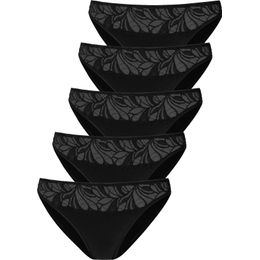 Vivance Damen Bikinislip, schwarz, Gr&ouml;&szlig;e 40/42