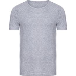w&auml;schepur men Herren Shirt, grau-meliert, Gr&ouml;&szlig;e 7