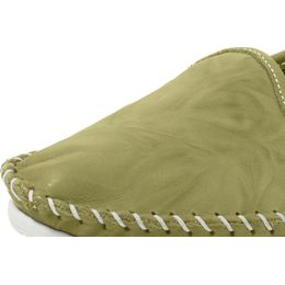 Andrea Conti Damen Slipper, gr&uuml;n, Gr&ouml;&szlig;e 36
