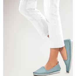 Andrea Conti Damen Slipper, hellblau, Gr&ouml;&szlig;e 39