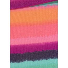 Lascana Damen Bikini-Hose, bunt-gestreift, Gr&ouml;&szlig;e 36