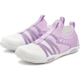 Vivance Damen Sneaker, lila/wei&szlig;, Gr&ouml;&szlig;e 44