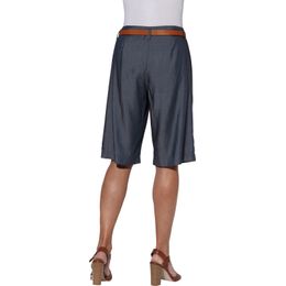 WITT Damen Bermudas mit Bundfalten, dark blue, Gr&ouml;&szlig;e 40