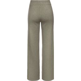 ELBSAND Damen Strickhose, oliv meliert, Gr&ouml;&szlig;e 32/34