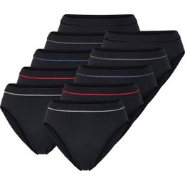 w&auml;schepur w&auml;schepur Damen Jazzpants mit Softbund, schwarz-sortiert, Gr&ouml;&szlig;e 42