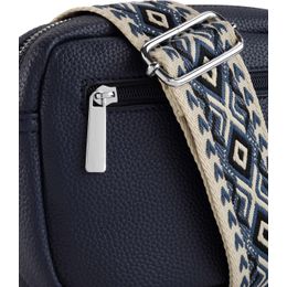 Heine Damen Handtasche, Blau, Abendtaschen, Material: Synthetik