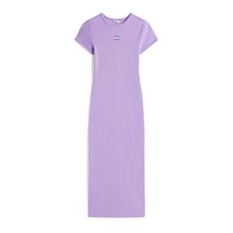 Tommy Jeans Kleid Damen Größe 44 lavendel Winterkleid