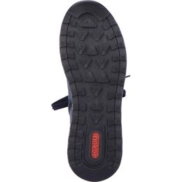 Rieker Damen Sneaker, Blau, Gr. 42, Sneakers & Schn&uuml;rer, Material: Lederimitat