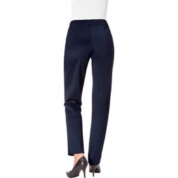WITT Damen Jerseyhose mit Ziersteinchen an den Taschen, marine, Gr&ouml;&szlig;e 24