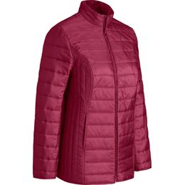 WITT Damen Steppjacke leicht wattiert, bordeaux, Gr&ouml;&szlig;e 42