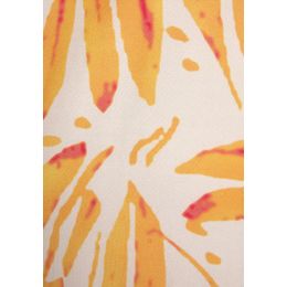 s.Oliver Damen Blusenkleid, orange-creme-bedruckt, Gr&ouml;&szlig;e 40
