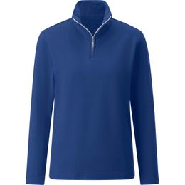 WITT Damen Troyer mit kurzem Rei&szlig;verschluss, royalblau, Gr&ouml;&szlig;e 52