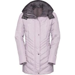 WITT Damen Steppjacke mit Kontrastfutter, ros&eacute;-grau, Gr&ouml;&szlig;e 54
