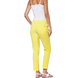 Heine Damen 5-Pocket-Jeans, Gr&uuml;n, Gr. 34, Boyfriend, Material: Baumwolle