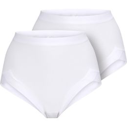 w&auml;schepur w&auml;schepur Damen Taillenslip, wei&szlig;, Gr&ouml;&szlig;e 48