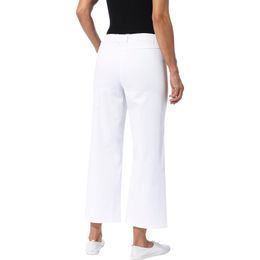 WITT Damen 7/8-Jeans im Doppelpack, blue-bleached + wei&szlig;, Gr&ouml;&szlig;e 44