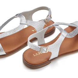 Lascana Damen Sandale, silberfarben, Gr&ouml;&szlig;e 36