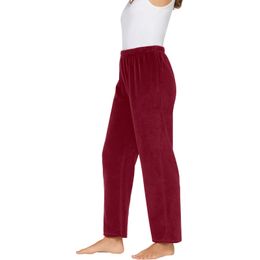 feel good Damen Nickihose, Rot, Gr. 44/46, Jogginghosen, Material: Baumwolle