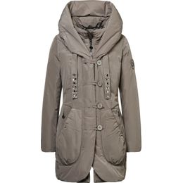 CREATION L PREMIUM Witt Damen Daunenjacke in Memory-Qualit&auml;t, taupe, Gr&ouml;&szlig;e 40