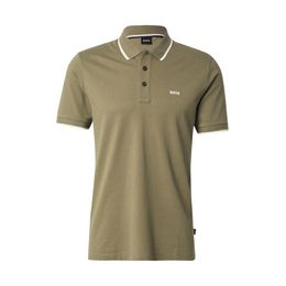 BOSS Poloshirt 'Parlay 190' Herren Größe S oliv / weiß