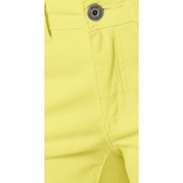 Heine Damen Bauchweg-Hose, Gelb, Gr. 46, Capri-Hose, Material: Baumwolle