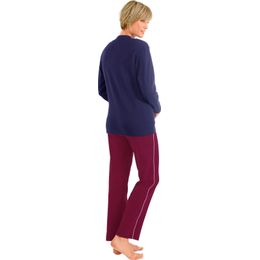 feel good Damen Hose, Lila, Gr. 36/38, Jogginghosen, Material: Baumwolle