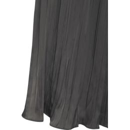 Lascana Damen Maxirock, Grau, Gr. 44, Lange R&ouml;cke, Material: Polyester