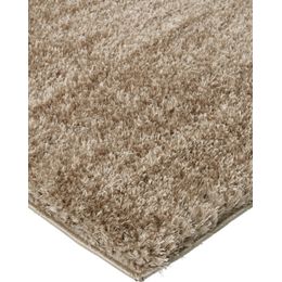 HEINE HOME Witt Hochflorteppich, taupe, Gr&ouml;&szlig;e 120x180 cm - rechteckig
