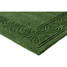 HEINE HOME Witt Hochflorteppich, gr&uuml;n, Gr&ouml;&szlig;e 250x250 cm - rund