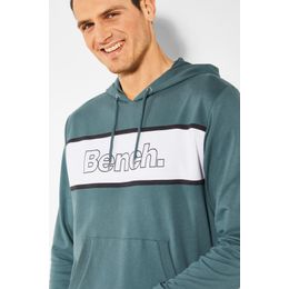 Bench. Loungewear Herren Hoodie, navy-wei&szlig;, Gr&ouml;&szlig;e 44/46