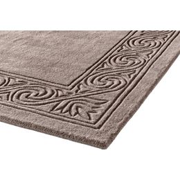 HEINE HOME Witt Hochflorteppich, grau, Gr&ouml;&szlig;e 70x270 cm - L&auml;ufer