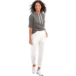 Heine Damen Schlupfhose, Natur, Gr. 24, R&ouml;hrenhosen, Material: Polyester