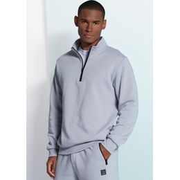 John Devin Herren Sweatshirt, hellgrau, Gr&ouml;&szlig;e XL (56/58)